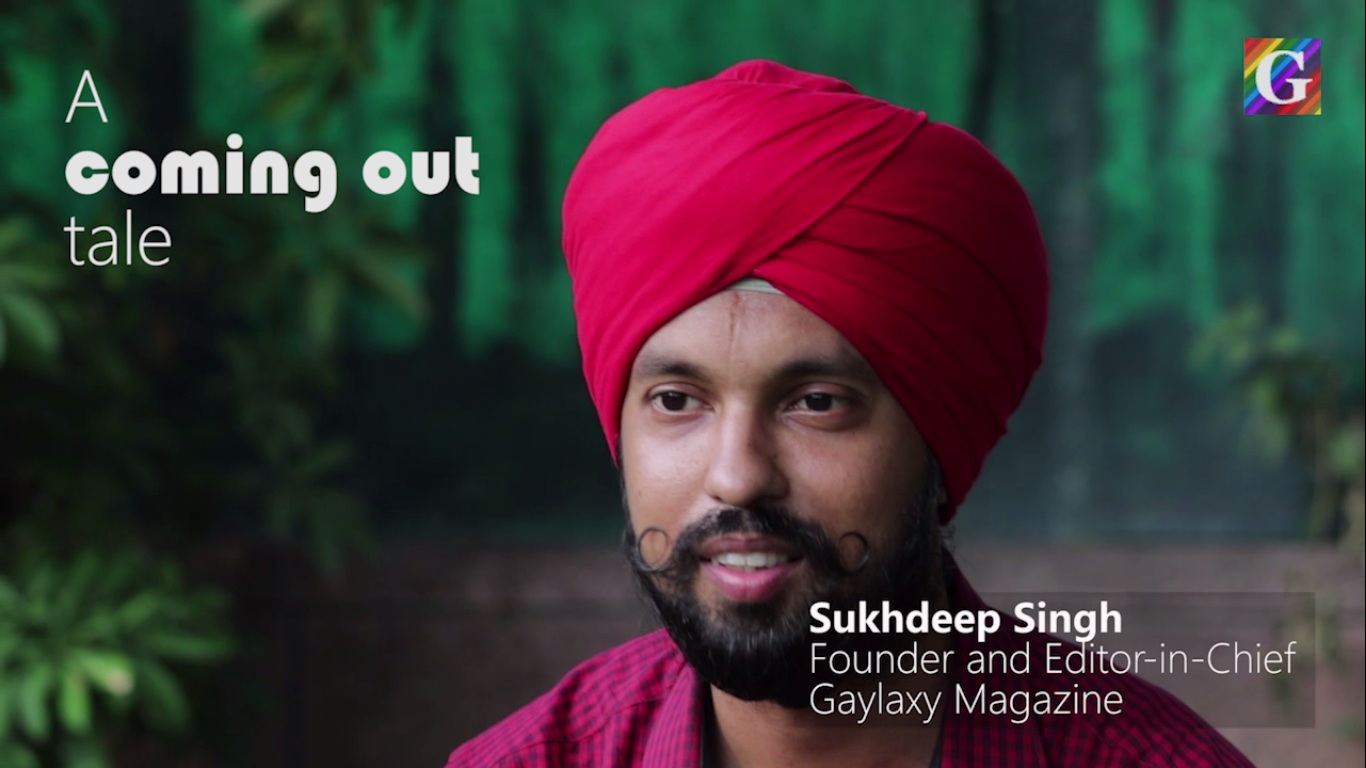 Watch: The Coming Out Story of Gaylaxy Founder Sukhdeep Singh (And How ...